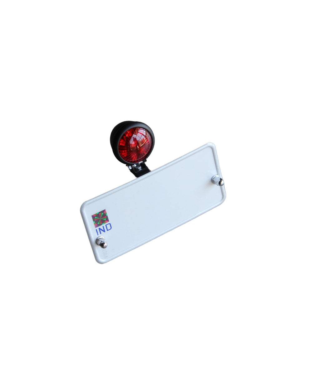 BOBBER TAIL LIGHT WITH NUMBER PLATE ( HORIZONTAL)